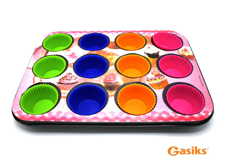 Kalup za mafine sa silikonskim kalupima - Gasiks